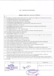 Self-Certification-Attested - KIRLOSKAR HIGH SCHOOL